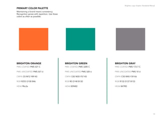 Brighton school-brand-manual | PDF