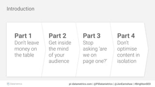 BrightonSEO March 2021 | Jon Earnshaw | PPT