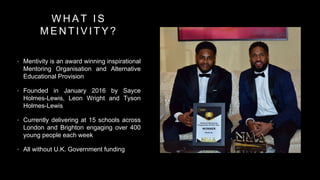 Mentivity and Cardinal Newman School | PPT