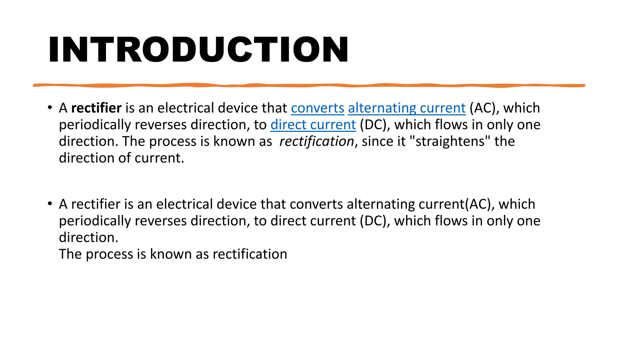 Bright Rectifier(electronic devices and circuits) .pptx