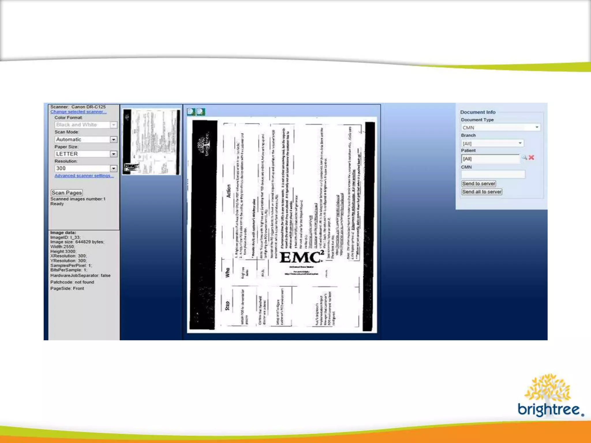 Brightree document management | PPTX
