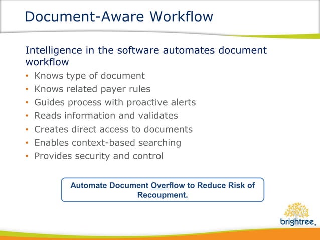 Brightree document management | PPTX | Operating Systems | Computer Software and Applications
