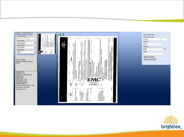 Brightree document management | PPTX | Operating Systems | Computer Software and Applications
