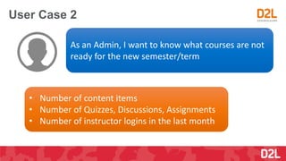 Using MS Power BI to create full, interactive reports using Brightspace Data Sets | PDF