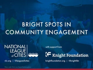 Bright spots slideshare - final | PPT