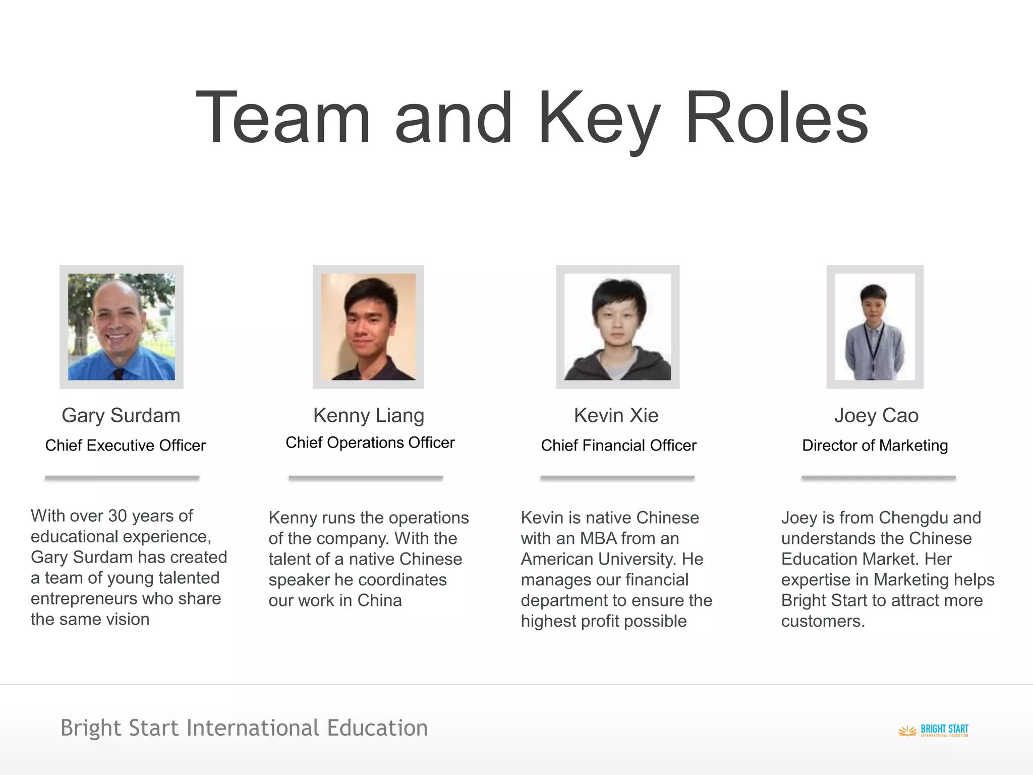 Bright start international education investment overview | PDF