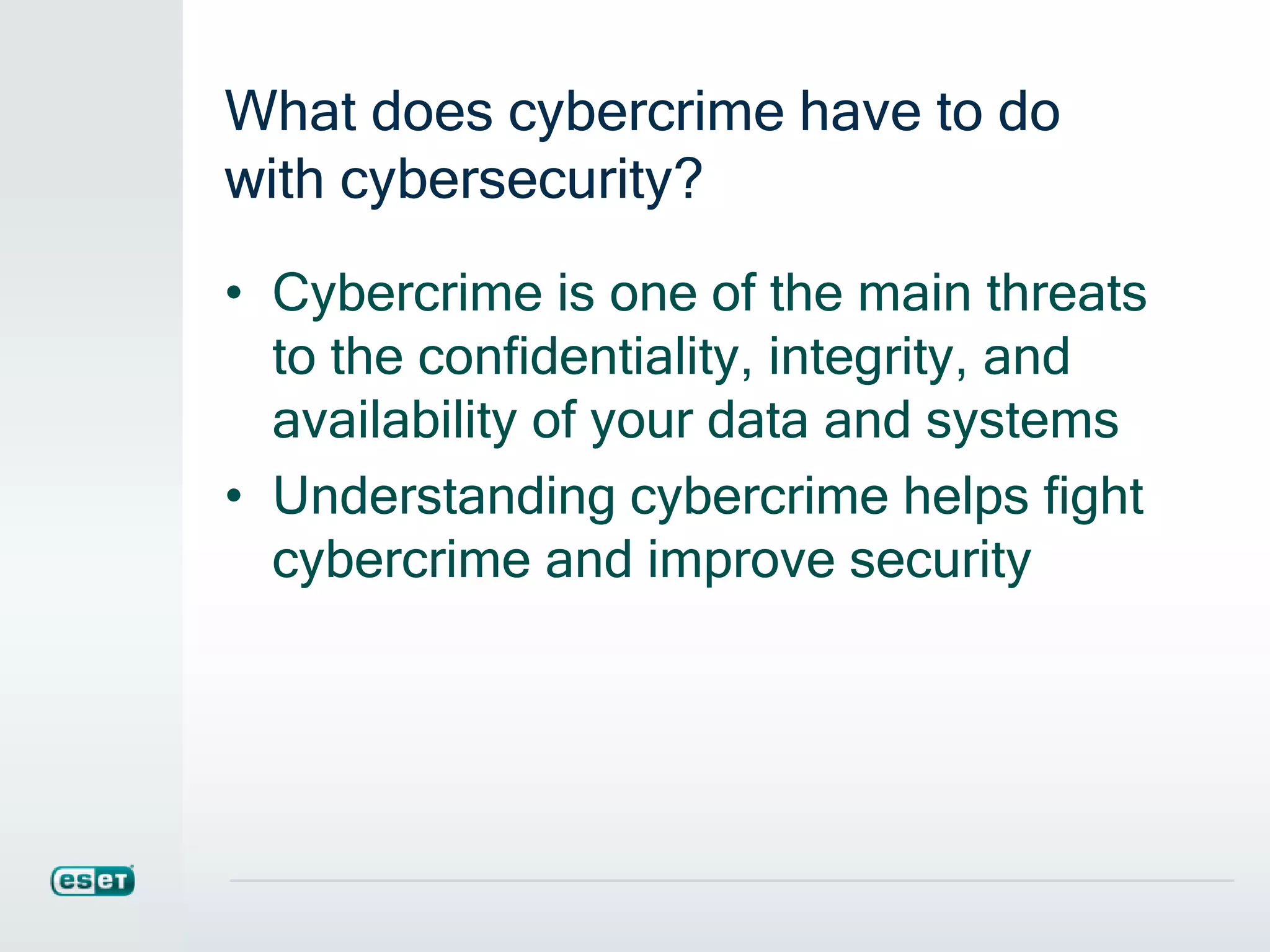 The Evolution of Cybercrime | PPTX