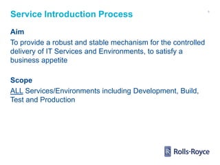 Brighttalk - Role of Change Management in the Service Introduction ...