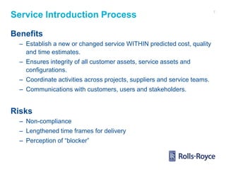 Brighttalk - Role of Change Management in the Service Introduction ...
