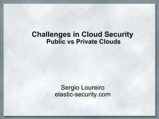 Brighttalk Challenges In Cloud Security | PPT