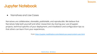Data science apps: beyond notebooks | PPT