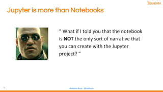 Data science apps: beyond notebooks | PPT