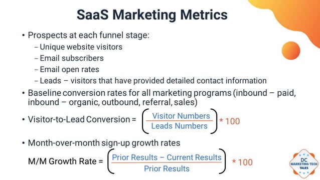 SaaS Performance Metrics That Matter | PPTX