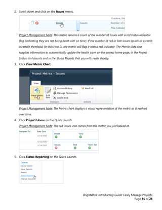 Brightwork Project Management Introductory Guide - From Atidan | PDF
