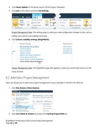 Brightwork Project Management Introductory Guide - From Atidan | PDF