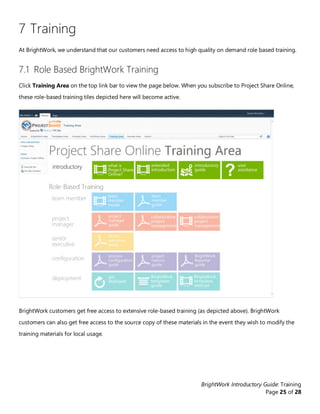 Brightwork Project Management Introductory Guide - From Atidan | PDF