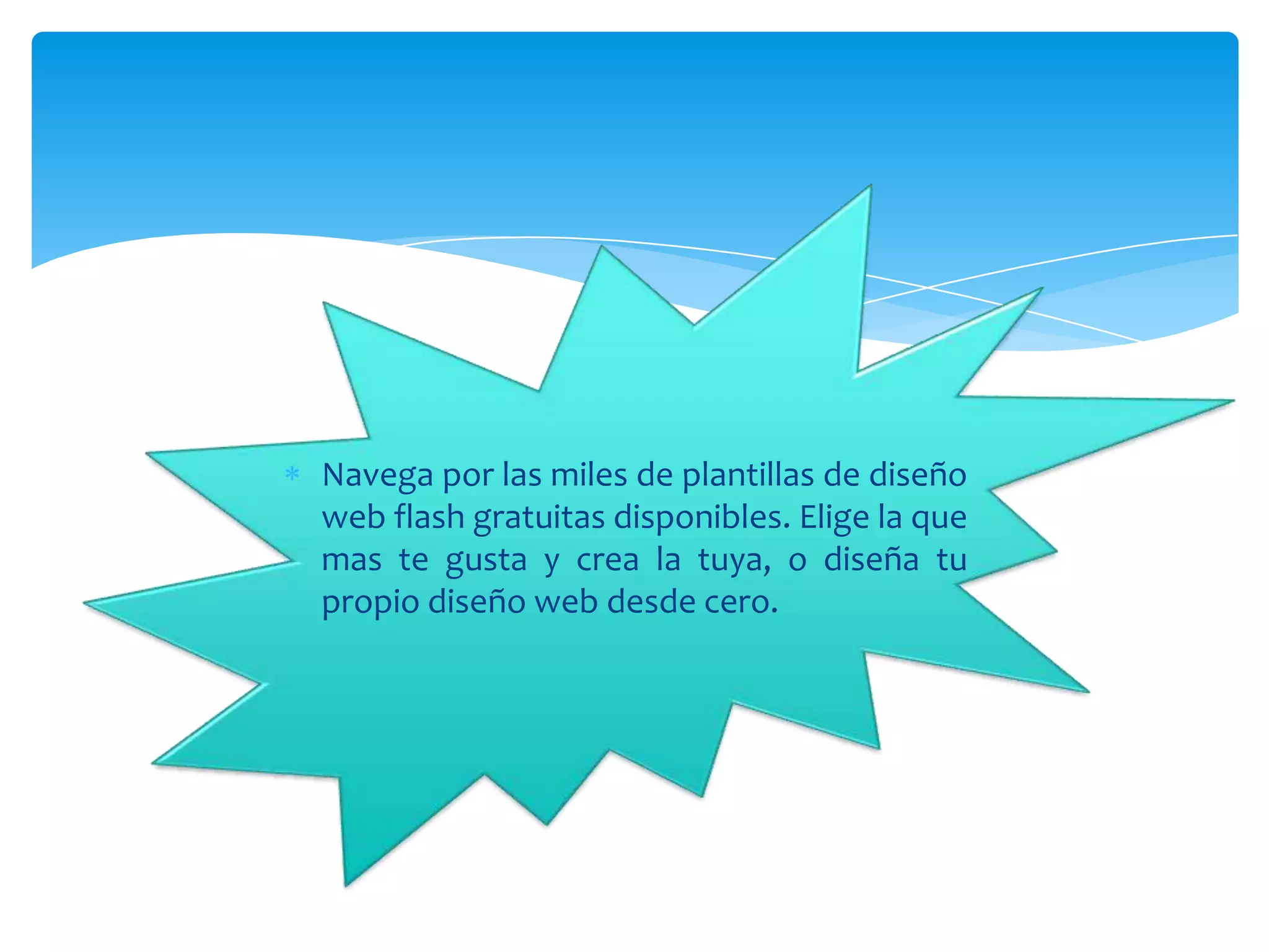 Como crear un sitio web flash gratis | PPTX | Technology & Computing