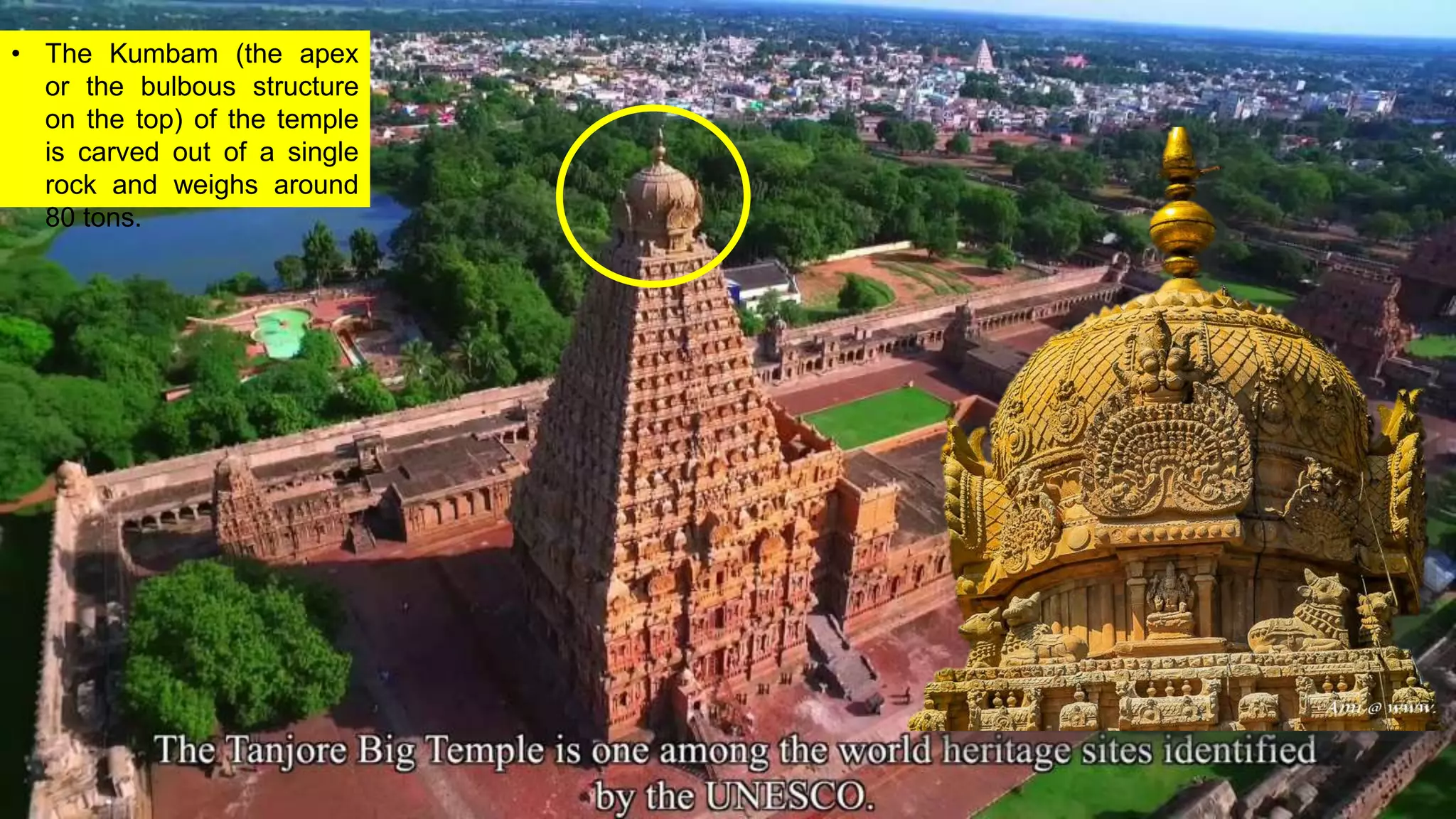 Brihadeshwara Temple, Tanjaur, Tamilnadu, India (Chola Temple) | PPTX