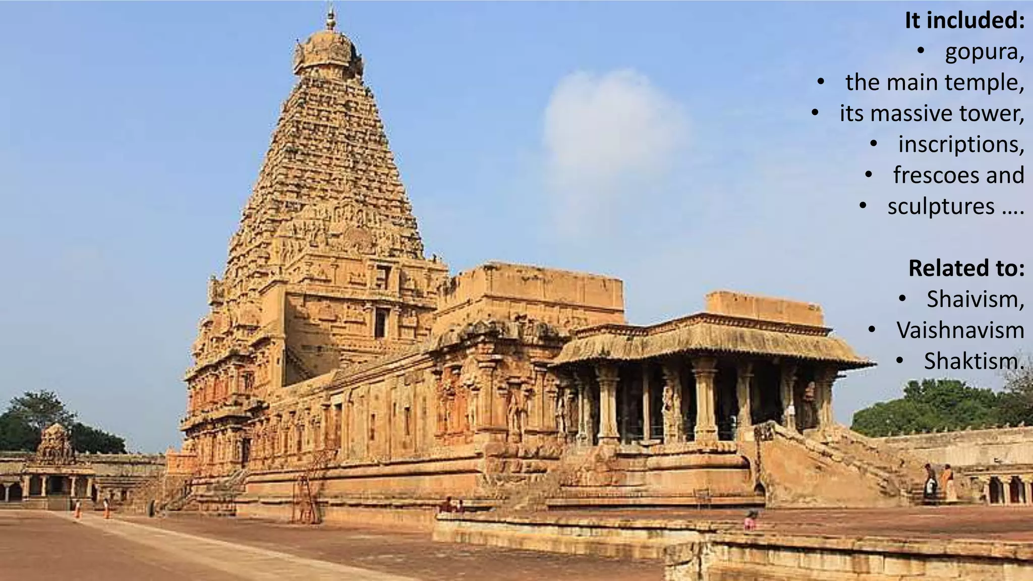 Brihadeshwara Temple, Tanjaur, Tamilnadu, India (Chola Temple) | PPTX