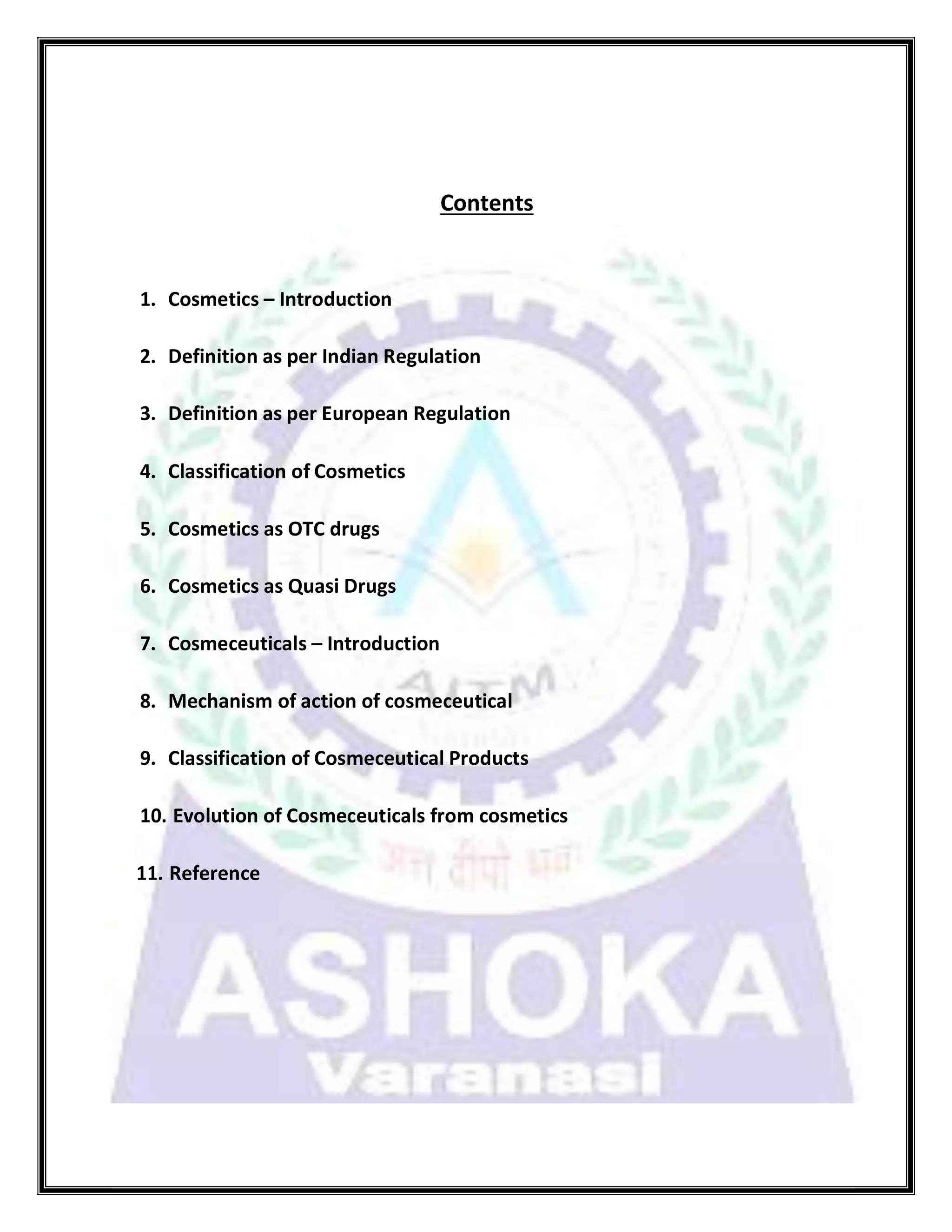 Cosmetic products | PDF