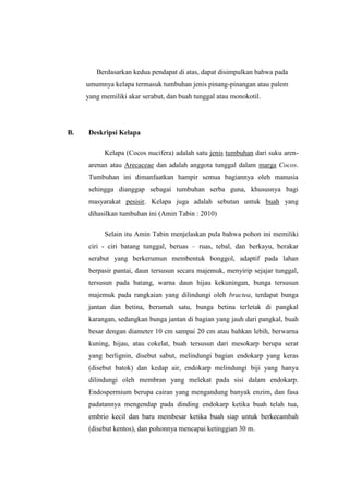 Briket sabut kelapa sebagai alternatif bahan bakar | DOCX