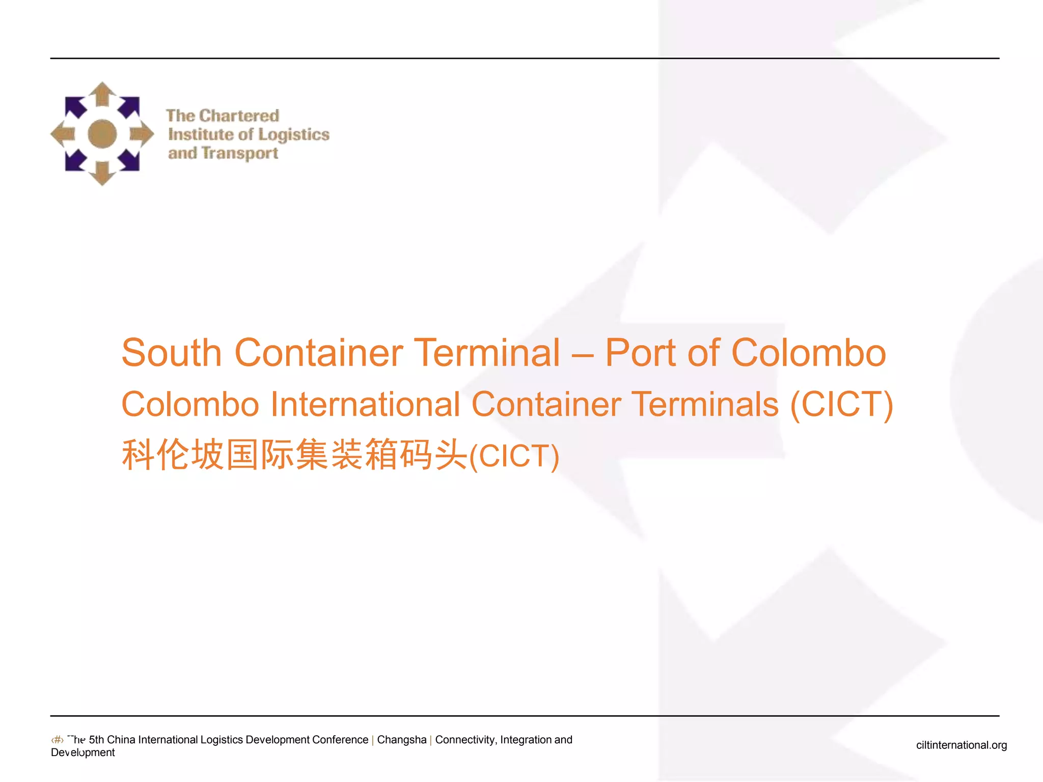 BRI Led Infrastructure Development: Diversifying Sri Lanka's Hub ...