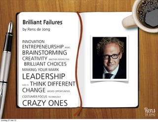 An ode to failure, how to see things differently? | PPT