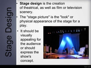 Stage Design and Direction | PPTX
