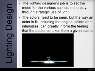 Stage Design and Direction | PPTX