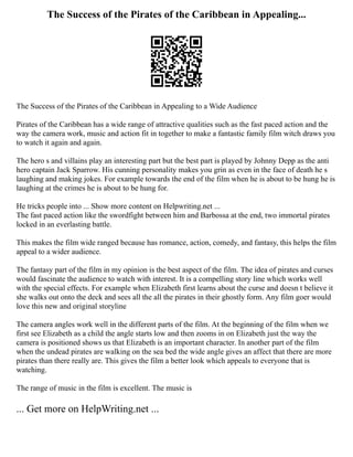 Brilliant How To Write A Good Conclusion With Examples Re | PDF