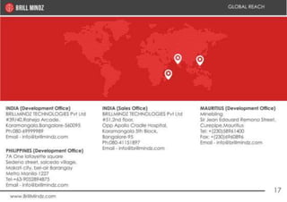 Brill mindz profile | PPT