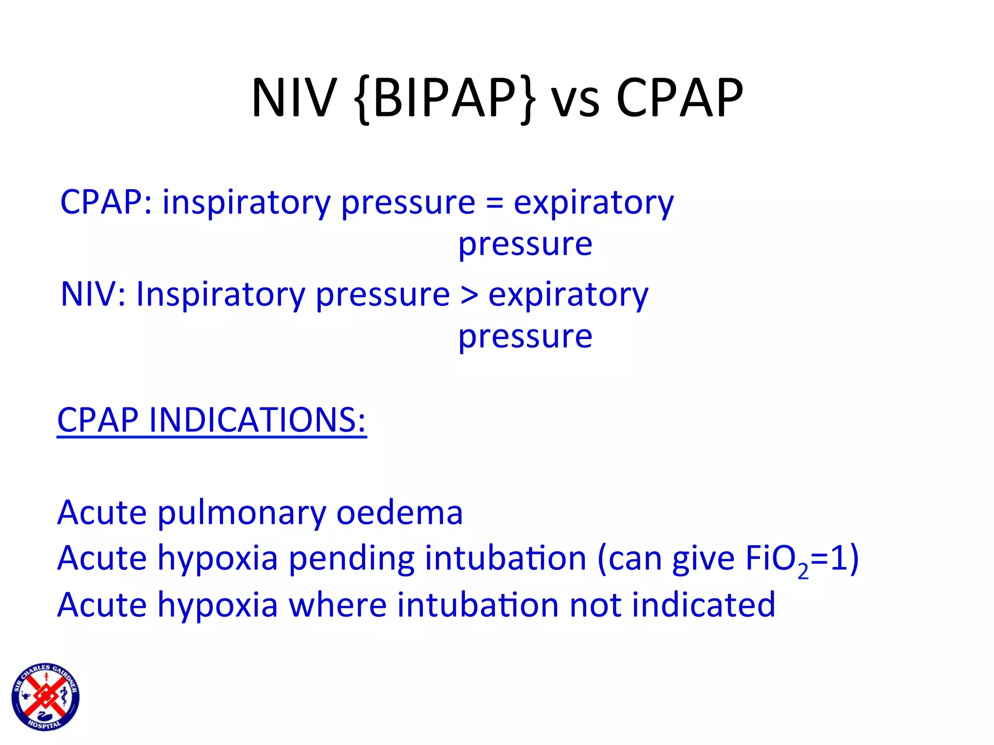 NIV in Acute Exacerbation of COPD | PDF