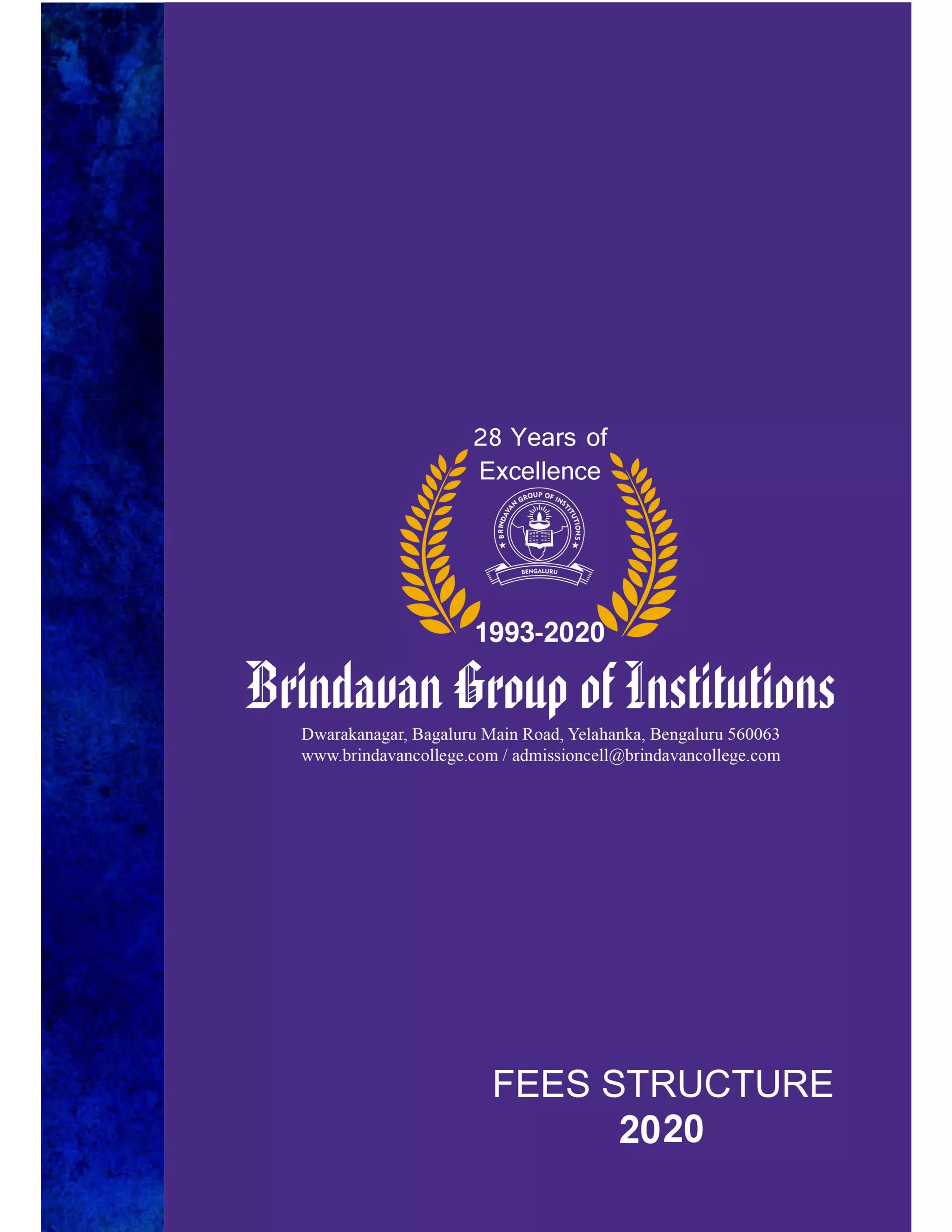 Brindavan Group of Education MBA BBA Engineering College Direct ...