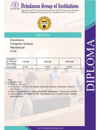 Brindavan Group of Education MBA BBA Engineering College Direct ...