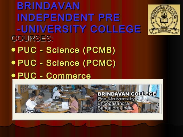 Brindavan college | PPT