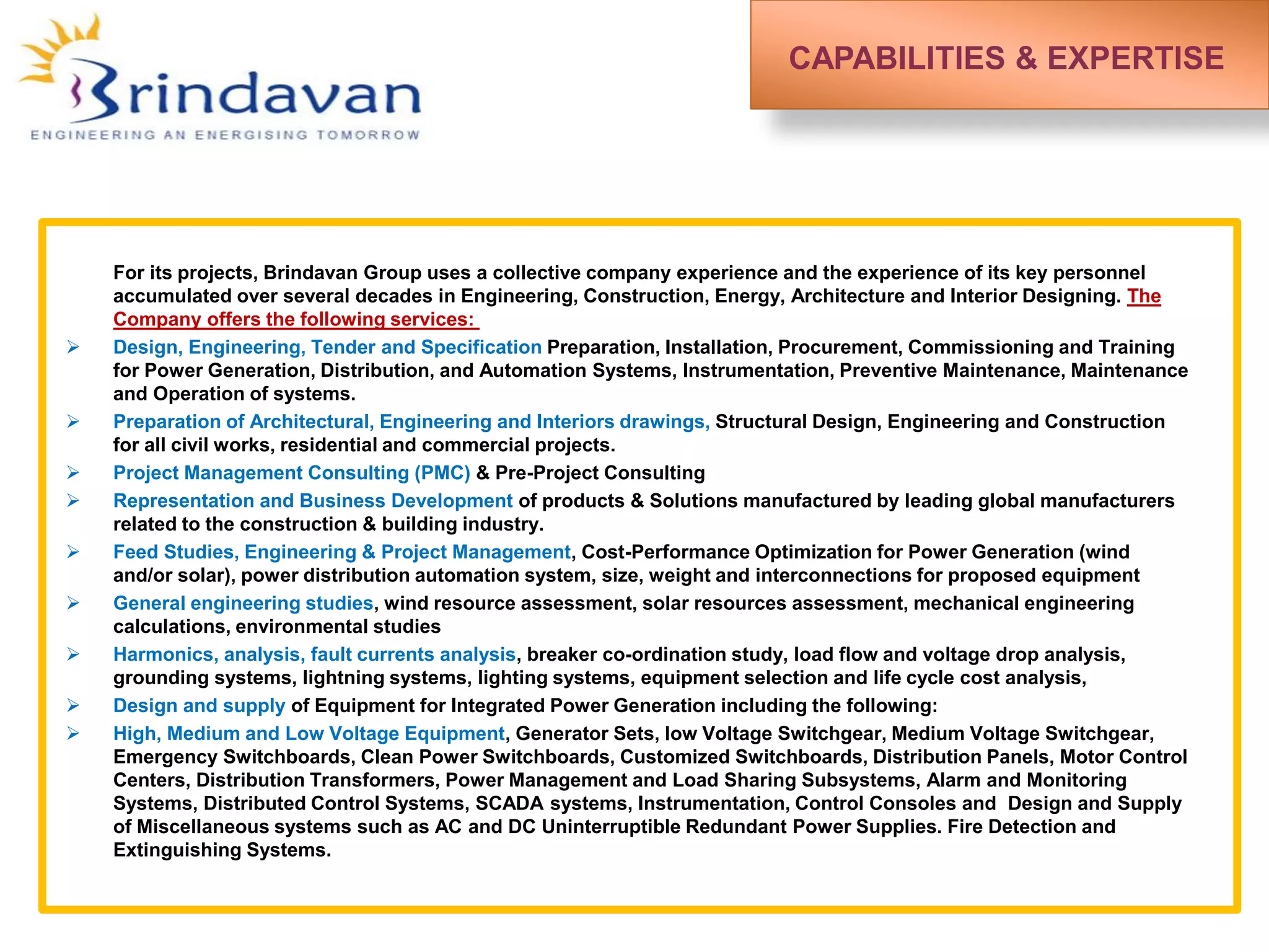 Brindavan Group | PPT