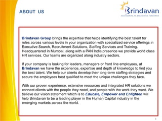 Brindavan Group HR And Training | PPT