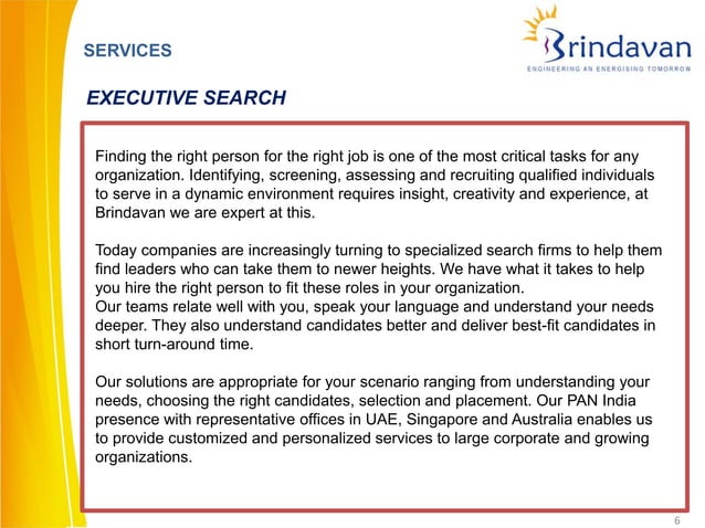 Brindavan Group HR And Training | PPT