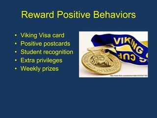 The Viking Vision: Positive Behavior Support | PPT