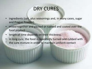 Brines cure marinade | PPTX