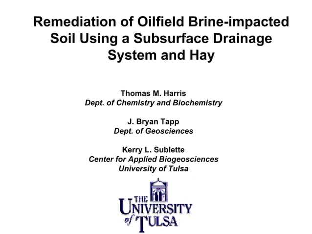 Subsurface Drainage System | PPT
