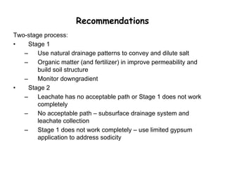 Subsurface Drainage System | PDF