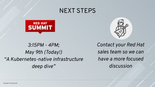 Bring cloud on premises with a kubernetes-native infrastructure | PDF