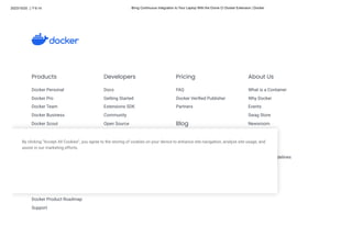 Bring Continuous Integration to Your Laptop With the Drone CI Docker Extension _ Docker.pdf