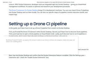 Bring Continuous Integration to Your Laptop With the Drone CI Docker Extension _ Docker.pdf