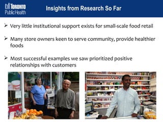 Toronto Food Strategy | PPT | Food Industry | Industries