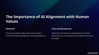 BRINGING-HUMAN-VALUES-IN-AI.pptx for business studies | PPTX
