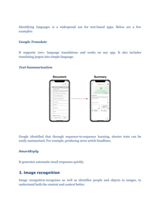 Bringing Machine Learning to Mobile Apps with TensorFlow | PDF | Technology Industry | Industries