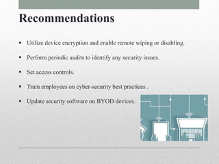 Bringing your-own-device usage policy for abc university collage ...