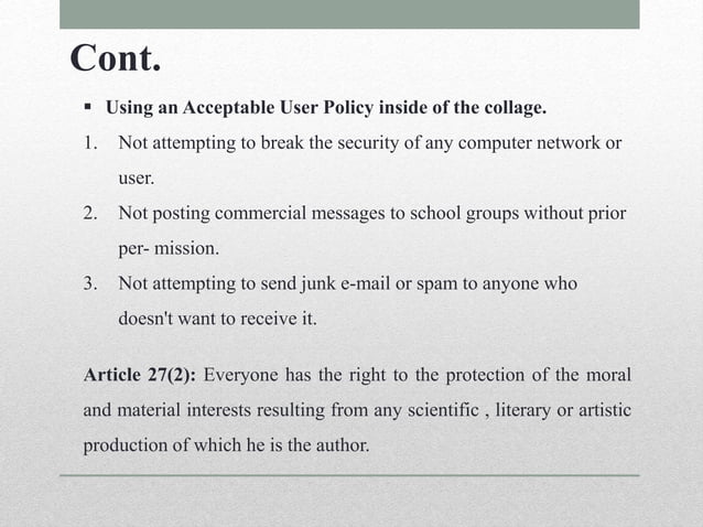 Bringing your-own-device usage policy for abc university collage ...